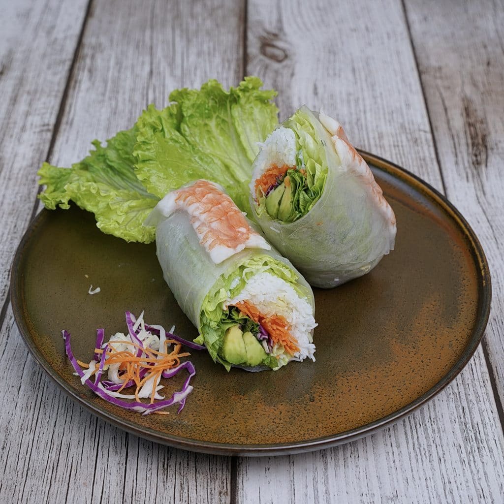 Rolls printemps crevette – Ani Sushi